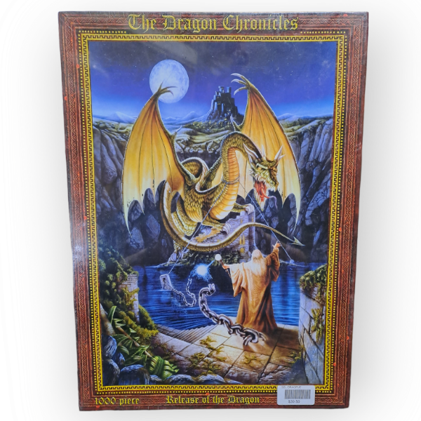 The Dragon Chronicles 1000 Piece Jigsaw - Release of the Dragon – 20th ...