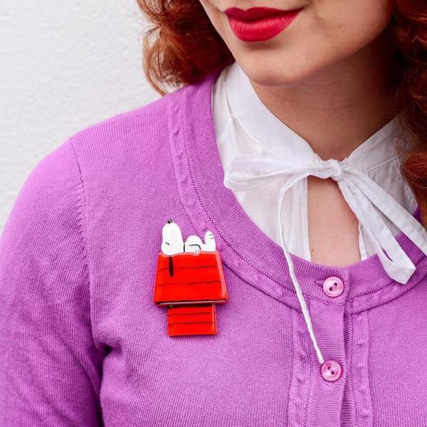 Erstwilder - Peanuts - Nap Time Snoopy Brooch (2020) – 20th Century ...
