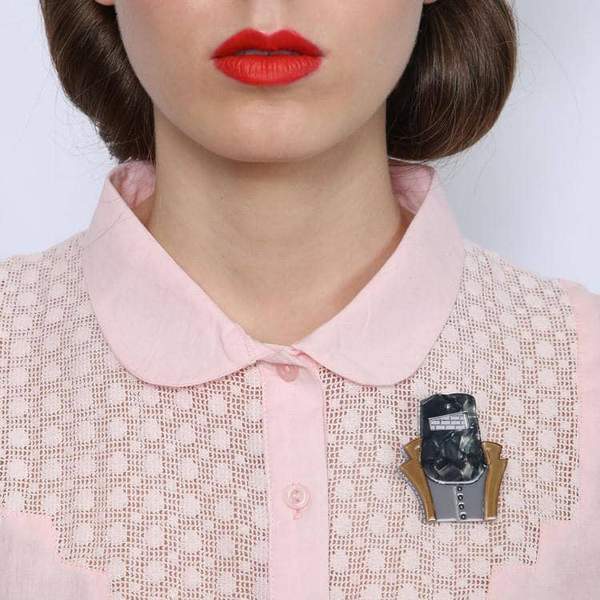 Erstwilder - Such Is Life Ned Kelly Brooch (2016) – 20th Century Artifacts